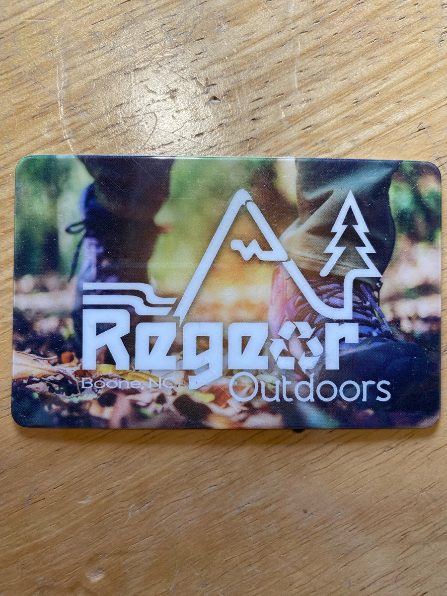 Regear Outdoors gift cards